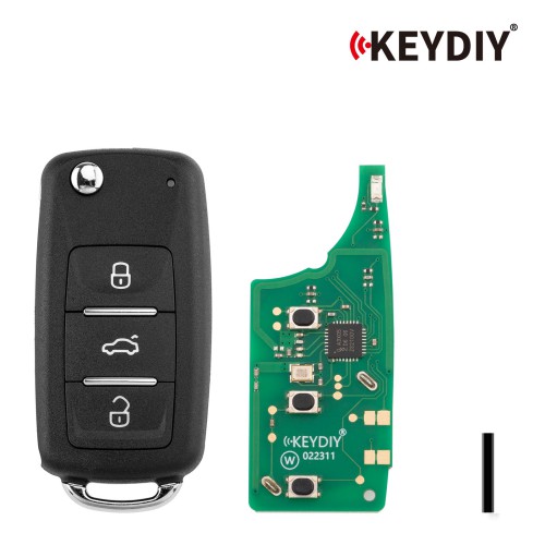 Original KEYDIY ZB15 3 Button VAG Style Remote (Smart)