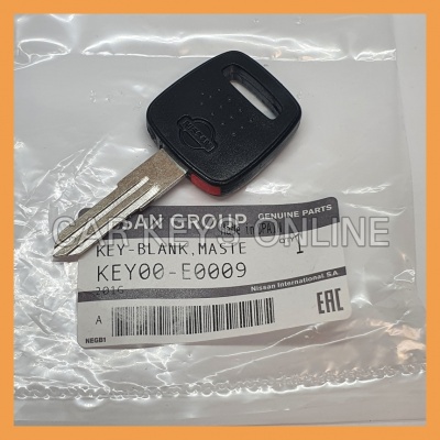 Genuine Nissan Transponder Key (KEY00-E0008)