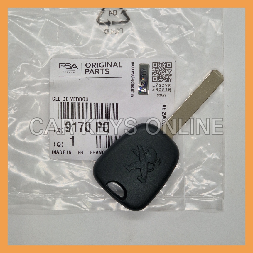 Genuine Peugeot Transponder Key (9170 PQ)