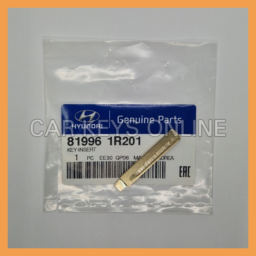 Genuine Hyundai Remote Key Blade (81996-1R201)