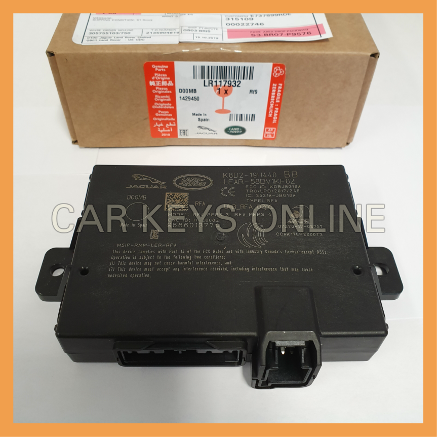 Genuine Jaguar Land Rover KVM (RFA Module) - New Type - Passive Entry ... Genuine Jaguar Land Rover KVM (RFA Module) - New Type - Passive Entry ...