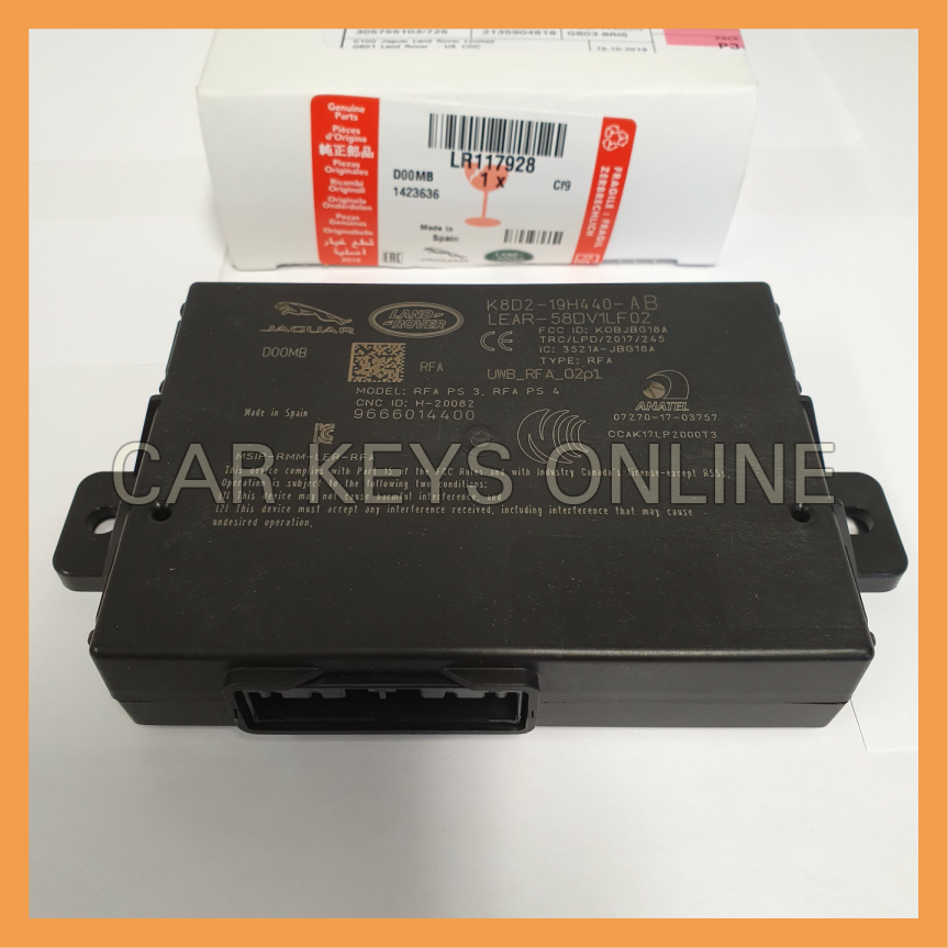 Genuine Jaguar Land Rover KVM (RFA Module) - New Type - Without Passive ... Genuine Jaguar Land Rover KVM (RFA Module) - New Type - Without Passive ...