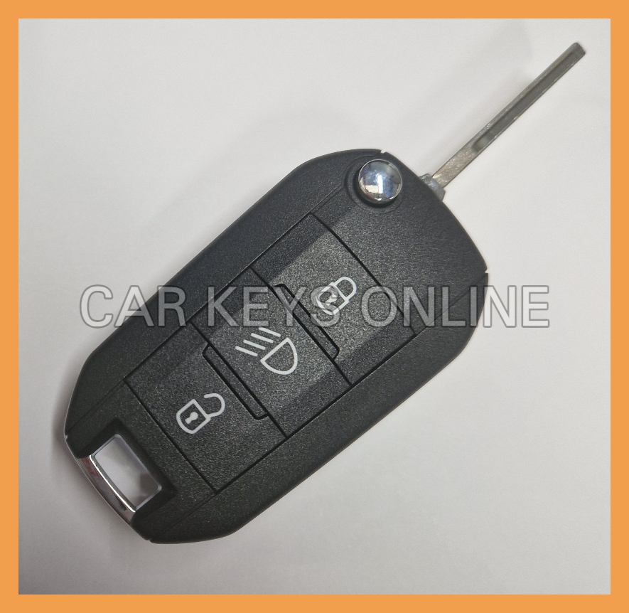Aftermarket 3 Button Remote Key for PSA (1617021580 / 1617020980 ...
